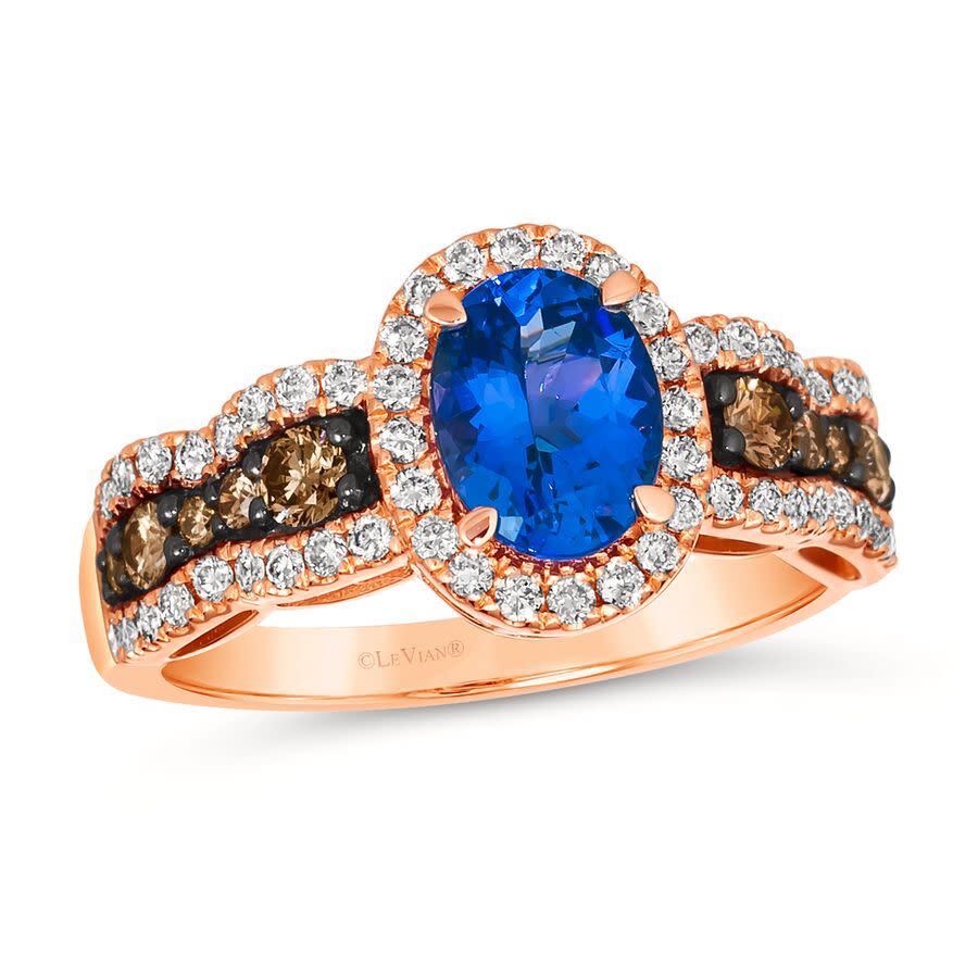 Le Vian Ladies Blueberry Tanzanite Collection Rings set in 14K ...