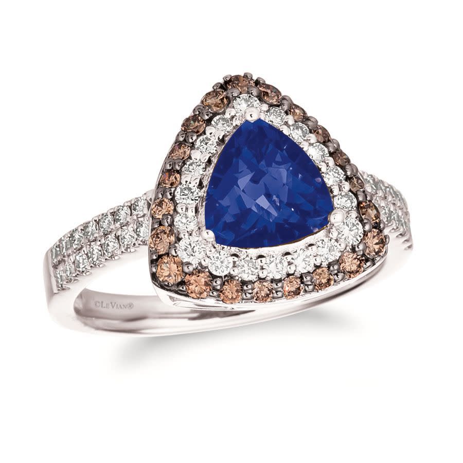 Le Vian Ladies Blueberry Tanzanite Rings set in 14K Vanilla Gold 88131 ...