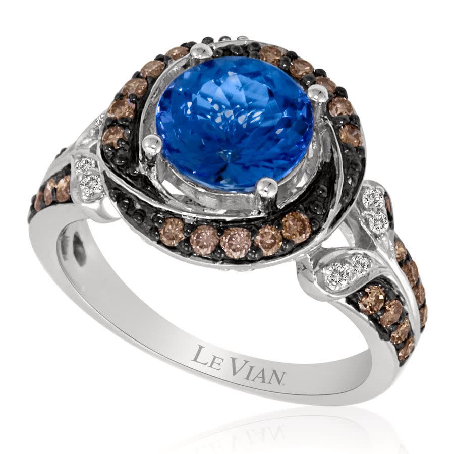 Le Vian Ladies Blueberry Tanzanite Rings set in 14K Vanilla Gold ...