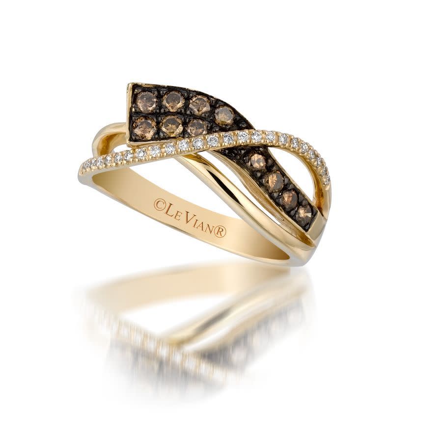 Le Vian Ladies Chocolate Gladiator Rings set in 14K Honey Gold R4088DB ...