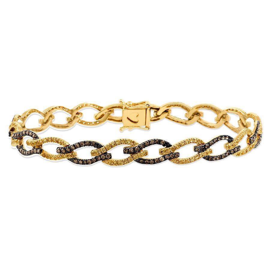 Le Vian Ladies Link'Ing Bracelets set in 14K Honey Gold PZON 3 667983698268 - Ladies Jewelry ...