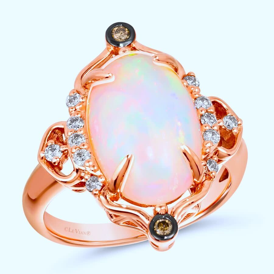 Le Vian Ladies Neopolitan Opal Rings in 14K Strawberry Gold KTR075OPBDD ...