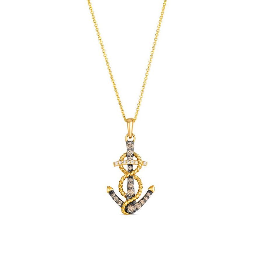 Le Vian Ladies Sea Life Necklaces set in 14K Honey Gold TQYM 2 ...