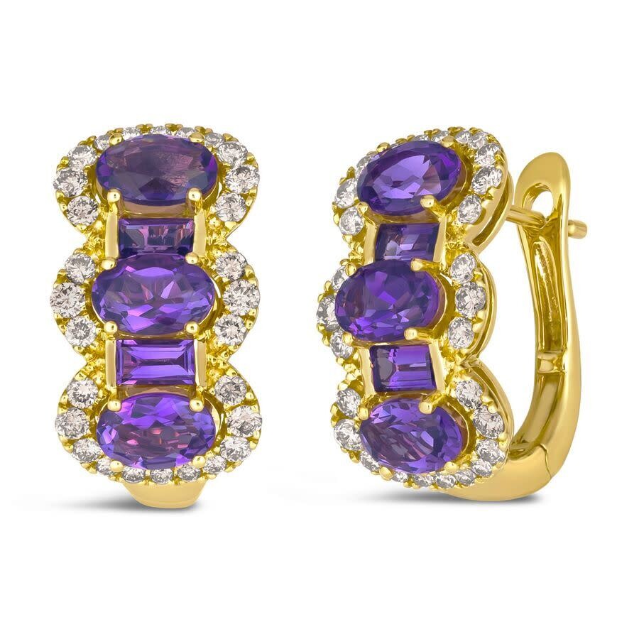 Le Vian Ladies Venetian Collection Earrings set in 14K Honey Gold ...