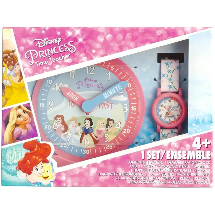 Lego Kids Disney Princess Time Teacher Watch And Demonstration Clock ...