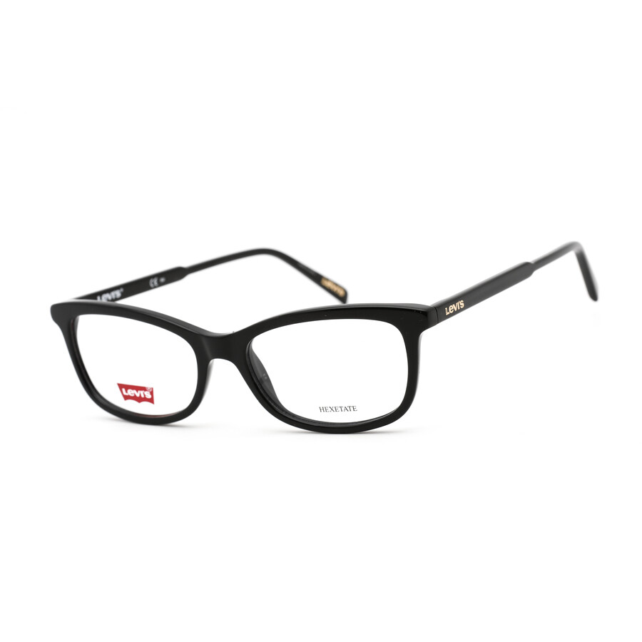 Levi'S Ladies Black Rectangular Eyeglass Frames LV101708070051 ...