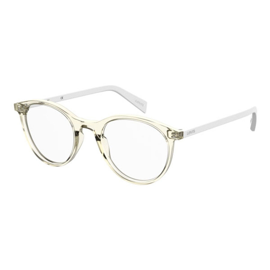 Levi's Unisex Beige Round Eyeglass Frames LV10050HAM0050 716736256115 ...
