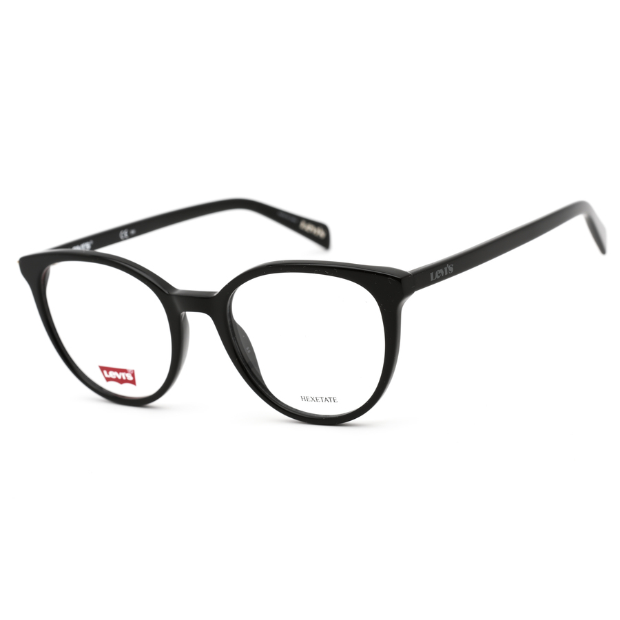Levi's Unisex Black Rectangular Eyeglass Frames LV101908070051 ...
