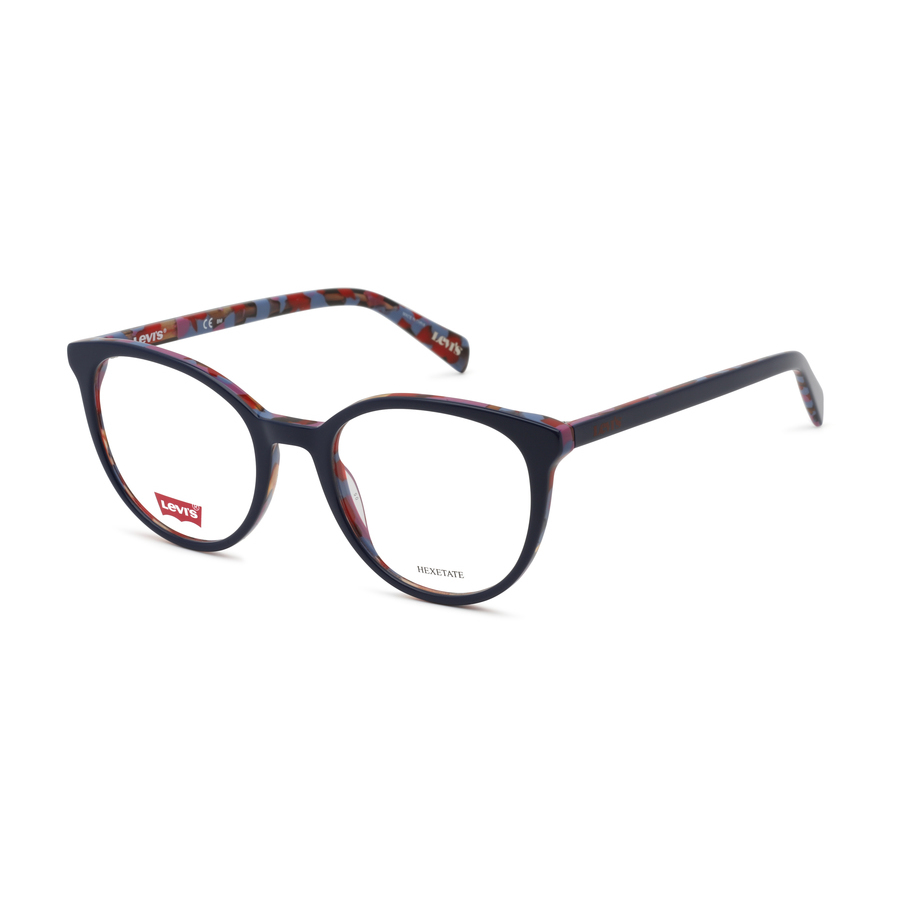 Levi'S Unisex Blue Rectangular Eyeglass Frames LV10190PJP0051 ...