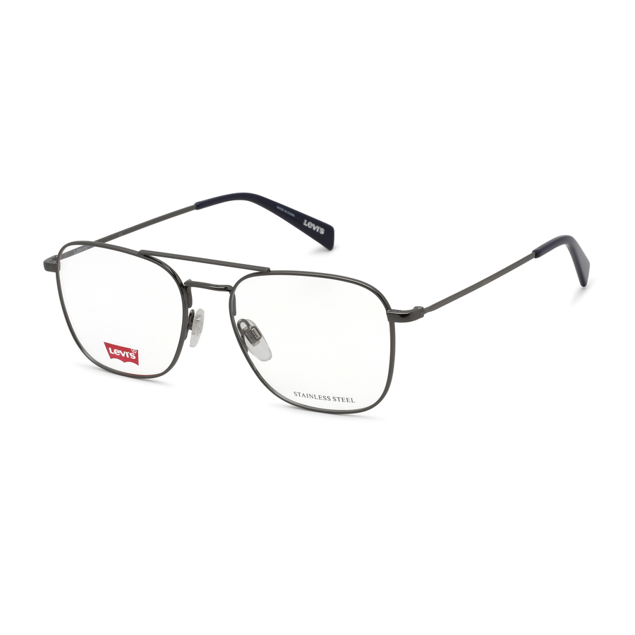 Levi's Unisex Grey Rectangular Eyeglass Frames LV10080KJ10055 ...