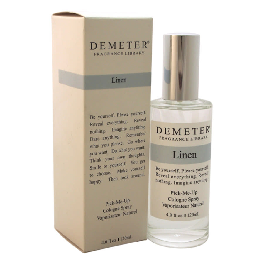 Demeter Linen by Demeter for Unisex - 4 oz Cologne Spray 648389779386 ...