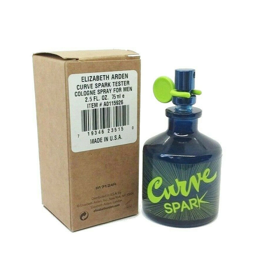 Liz Claiborne Men's Curve Spark EDC Spray 2.5 oz (Tester) Fragrances ...