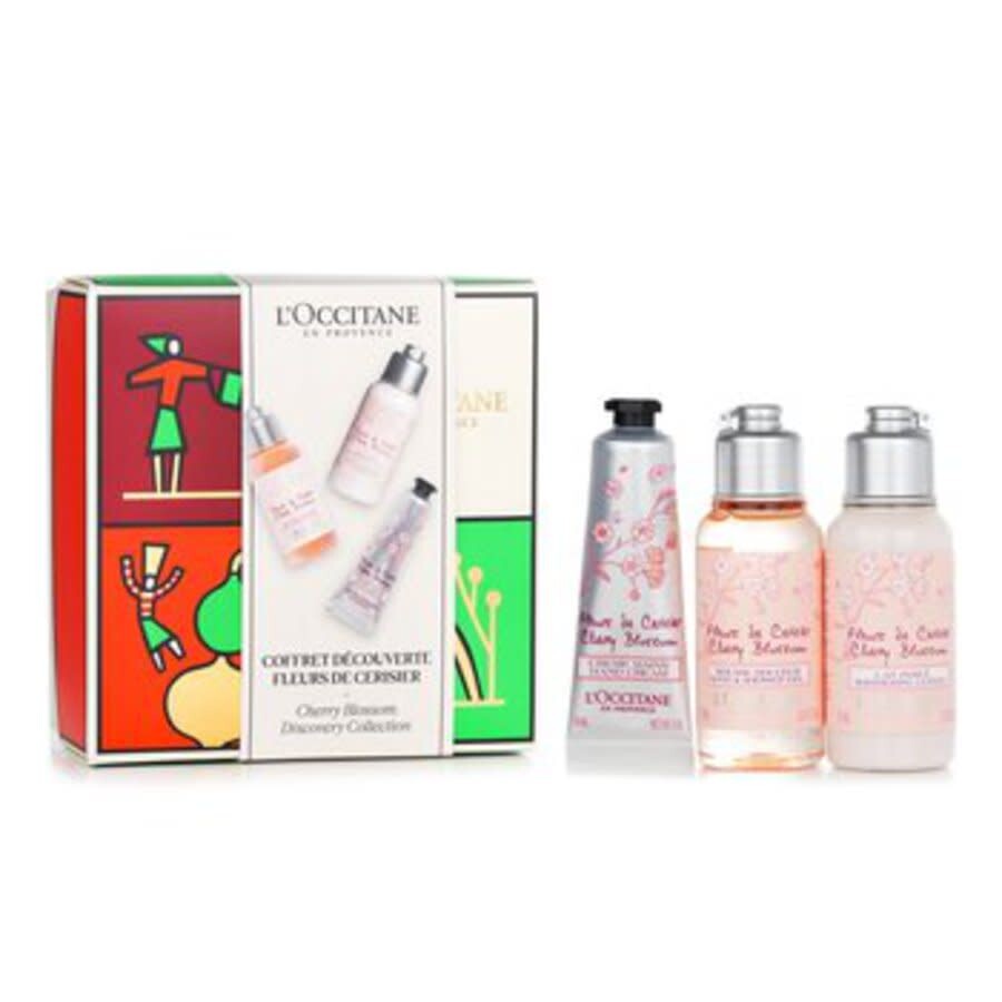 L'Occitane Cherry Blossom Discovery Collection Gift Set Bath & Body ...