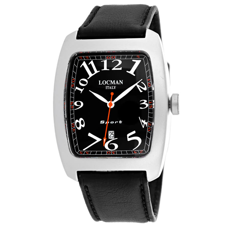 Locman Classic Quartz Black Dial Men's Watch 486BK 607609791140 ...