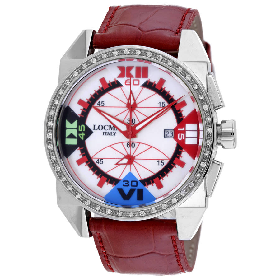 Locman Classic Chronograph Quartz Ladies Watch 160MOPRDD/RD ...