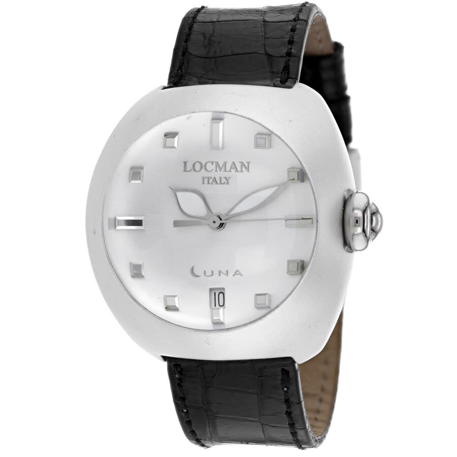 Locman Classic Quartz Silver Dial Ladies Watch 4100SK 607609791003 ...