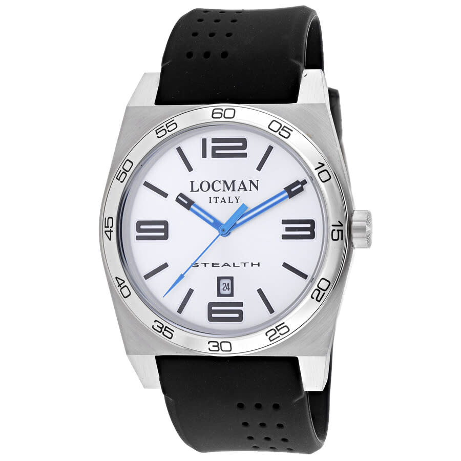 Locman Classic Silver-tone Dial Men's Watch 208SLBLSTBKR 607609791829 ...