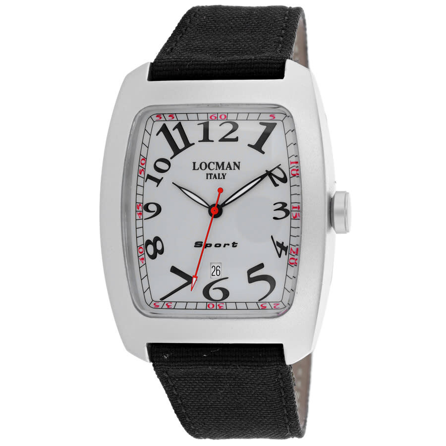 Locman Classic Quartz White Dial Men's Watch 486AG 607609790853 ...