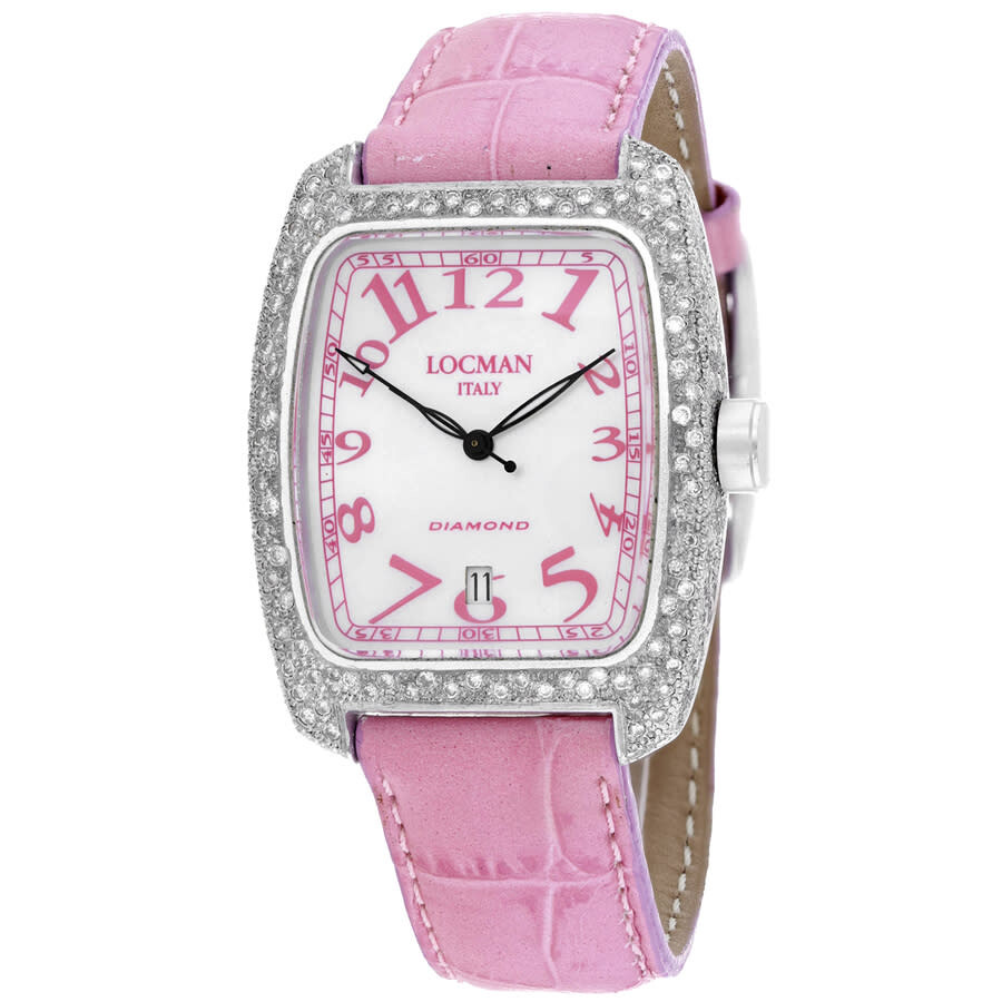 Locman Diamond Quartz Ladies Watch 488MOPPK2DC/PK 607609792567 ...