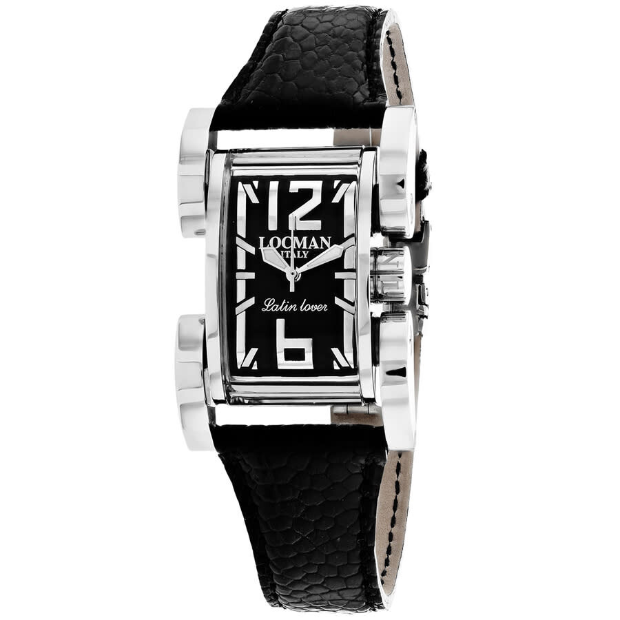 Locman Latin Lover Quartz Black Dial Ladies Watch 502BK/BK 783586848234 ...