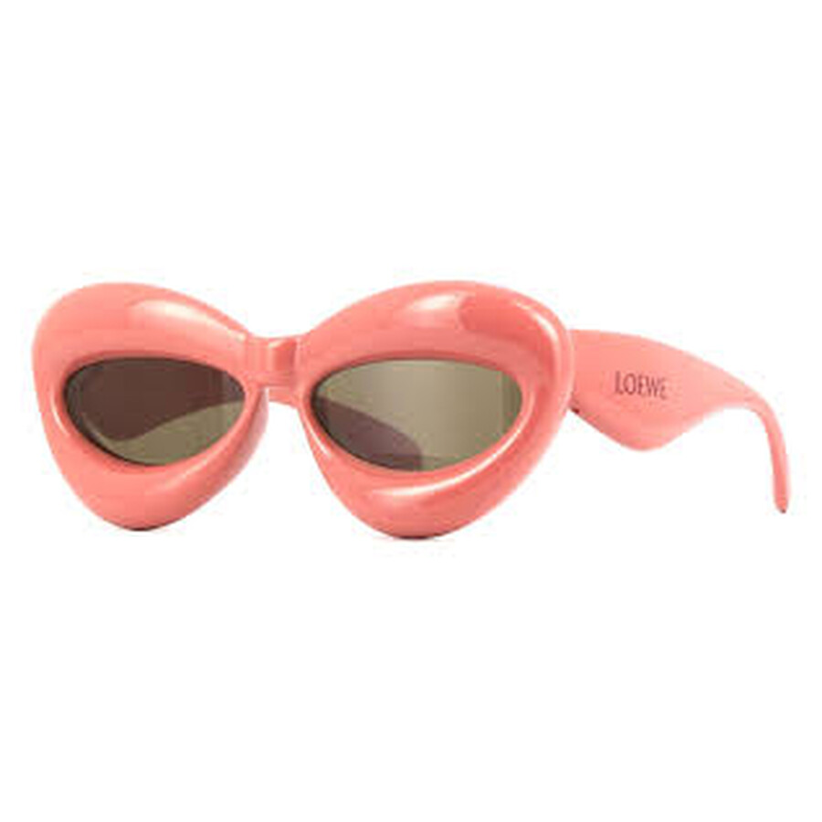 Loewe Inflated Brown Cat Eye Ladies Sunglasses LW40097I 72E 55 ...