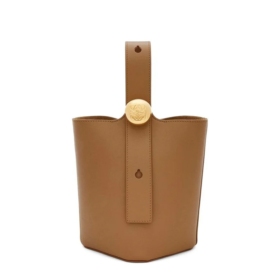 Loewe Pebble Mini Buckle Bag- Oak AANBBBMX01.3980 8445555337409 ...