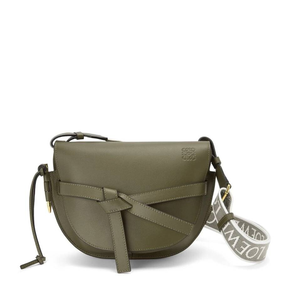 Loewe Tan Soft Calfskin Small Gate Bag A650T20X404357 8432902989275 ...