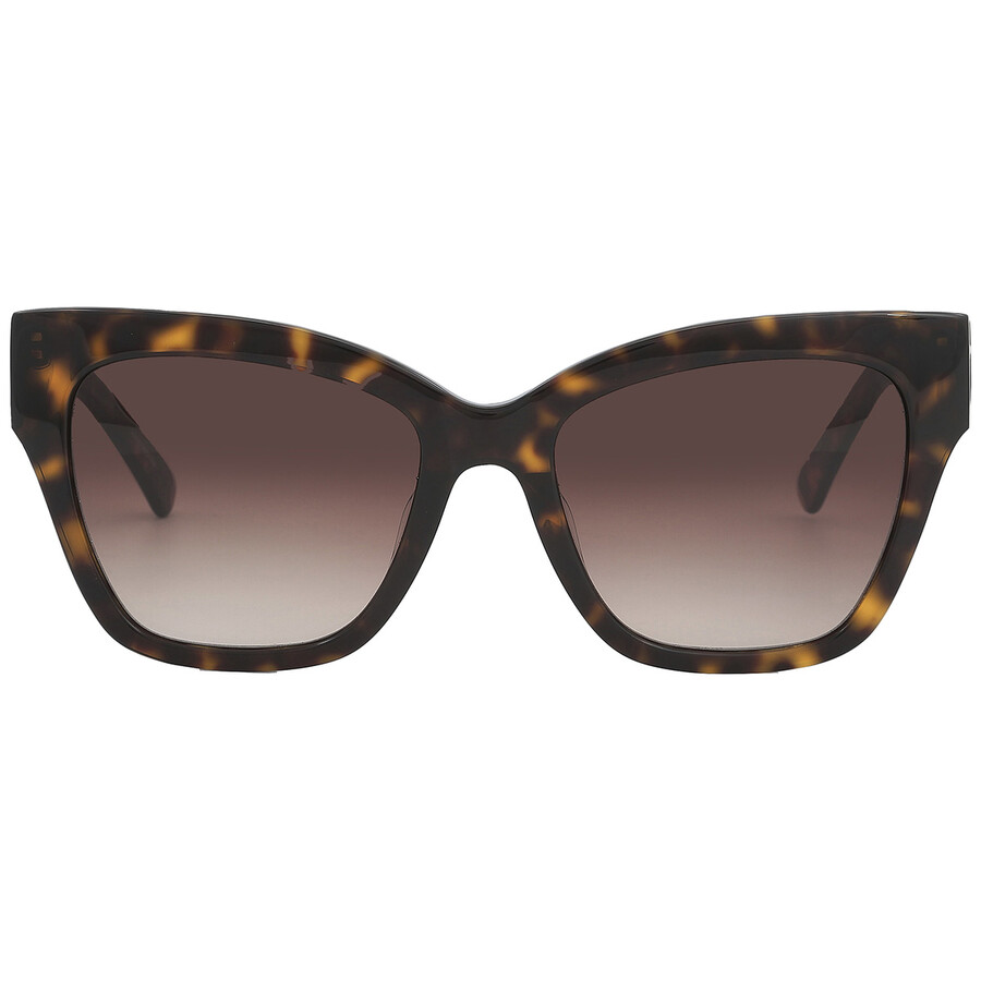 Longchamp Brown Gradient Rectangular Ladies Sunglasses LO650S 214 53 ...