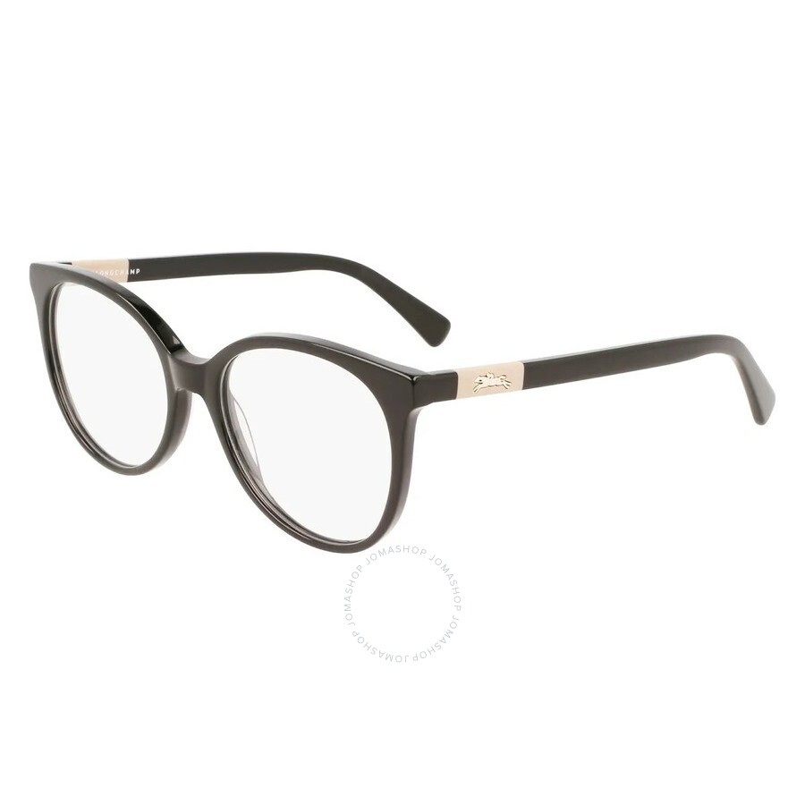 Longchamp Ladies Black Round Eyeglass Frames LO2699-001 886895542487 ...