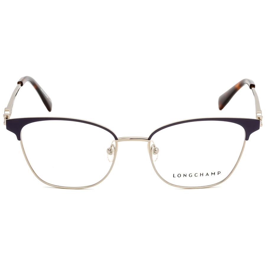 Longchamp Ladies Blue Round Eyeglass Frames LO211142450 LO2111 424 50 ...