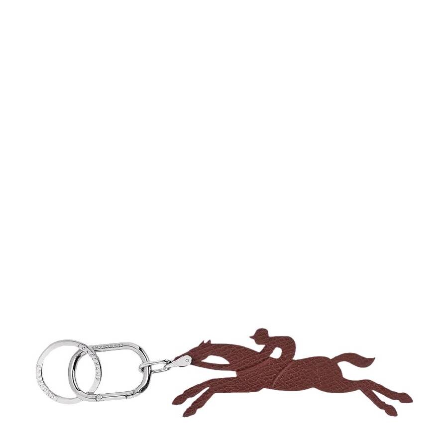 Longchamp Leather Horse Keychain 36010H56P59 3597922154265 - Jomashop