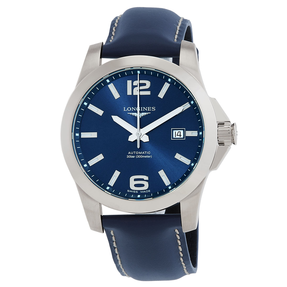 Longines Conquest Automatic Blue Dial Men's Watch L3.777.4.99.0 ...
