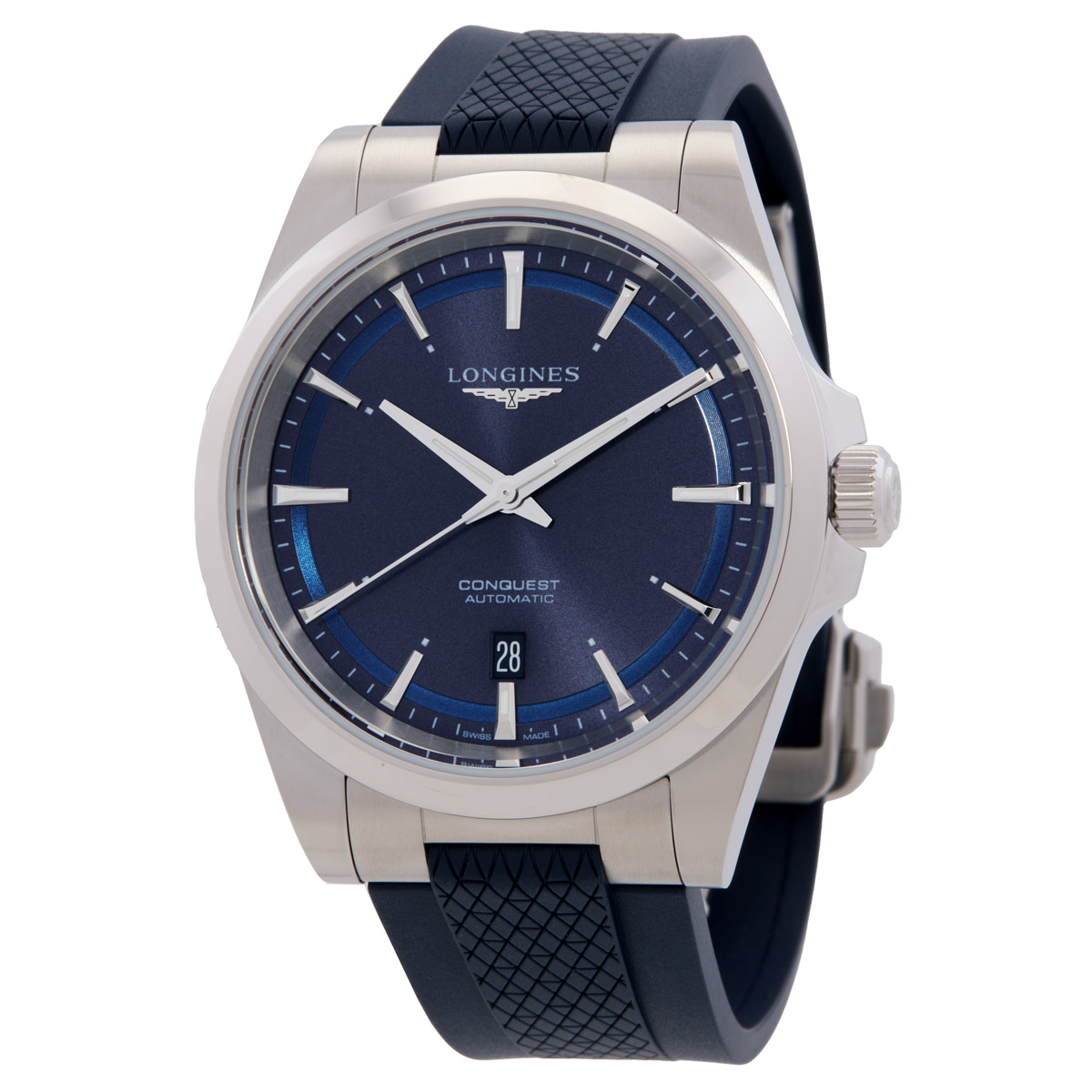 Longines Conquest Automatic Blue Dial Men's Watch L3.830.4.92.9 ...