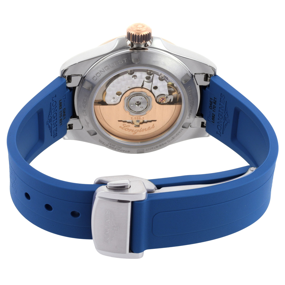 Longines Conquest Automatic Blue Dial Watch L3.430.5.92.9 - Watches ...