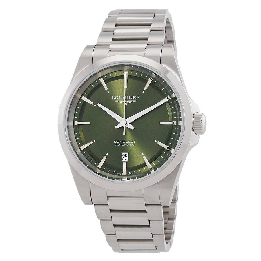 Longines Conquest Automatic Green Dial Men's Watch L3.830.4.02.6 ...