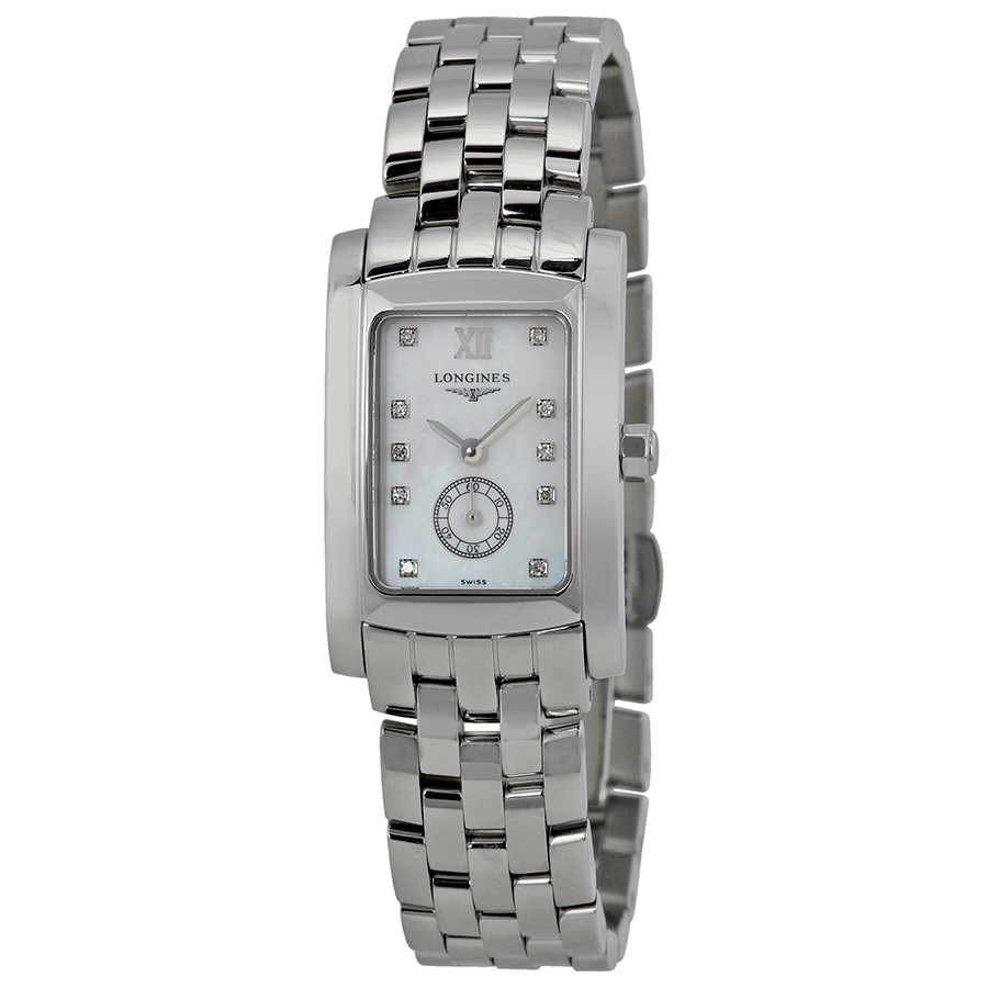 Longines Dolce Vita Diamond Mother of Pearl Ladies Watch L5.155.4.84.6 ...