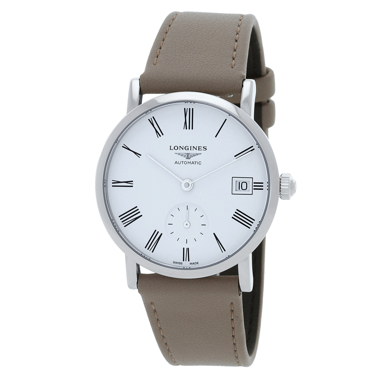 Longines Elegant Automatic White Dial Ladies Watch L4.312.4.11.2 ...