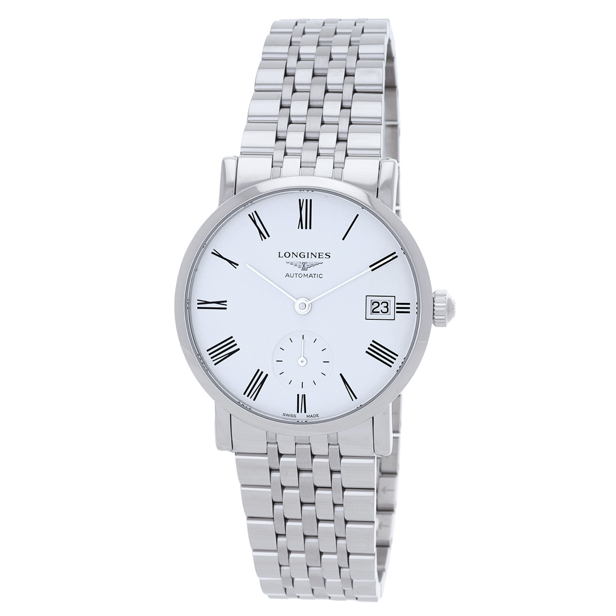 Longines Elegant Automatic White Dial Ladies Watch L4.312.4.11.6 ...