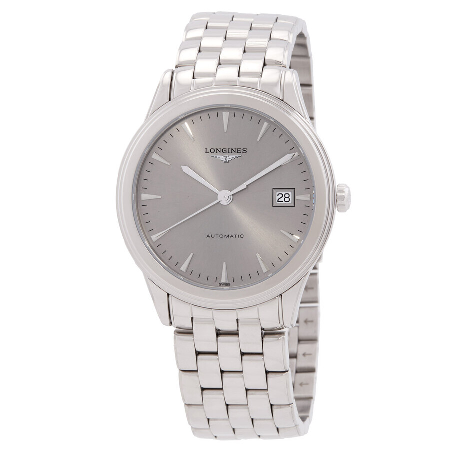 Longines Flagship Automatic Silver Dial Men's Watch L49744726 ...
