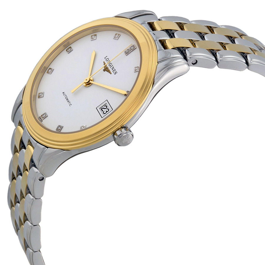 Longines Les Grandes Flagship Diamond Automatic Men's Watch L4.774.3.27 ...