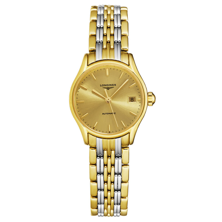 Longines Lyre Automatic Champagne Dial Ladies Watch L4.360.2.32.7 ...