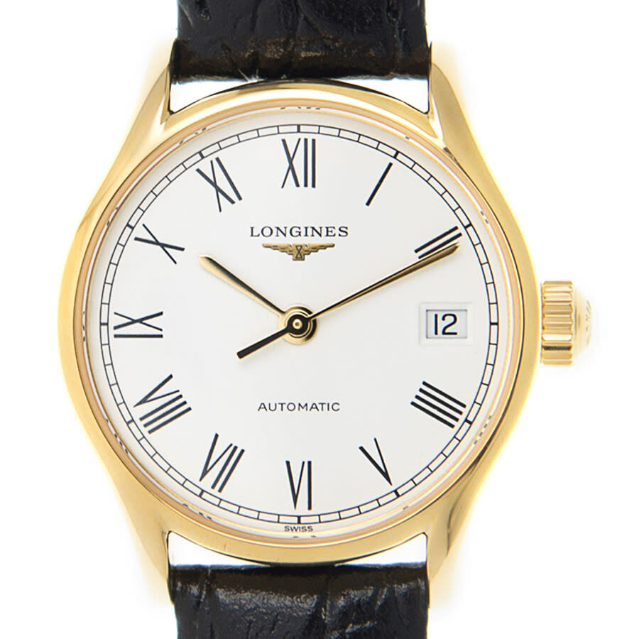 Longines Lyre Automatic White Dial Ladies Watch L4.360.2.11.2 - Watches ...