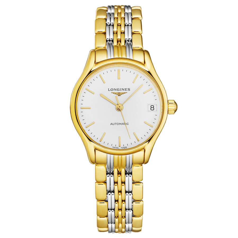 Longines Lyre Automatic White Dial Ladies Watch L4.361.2.12.7 ...