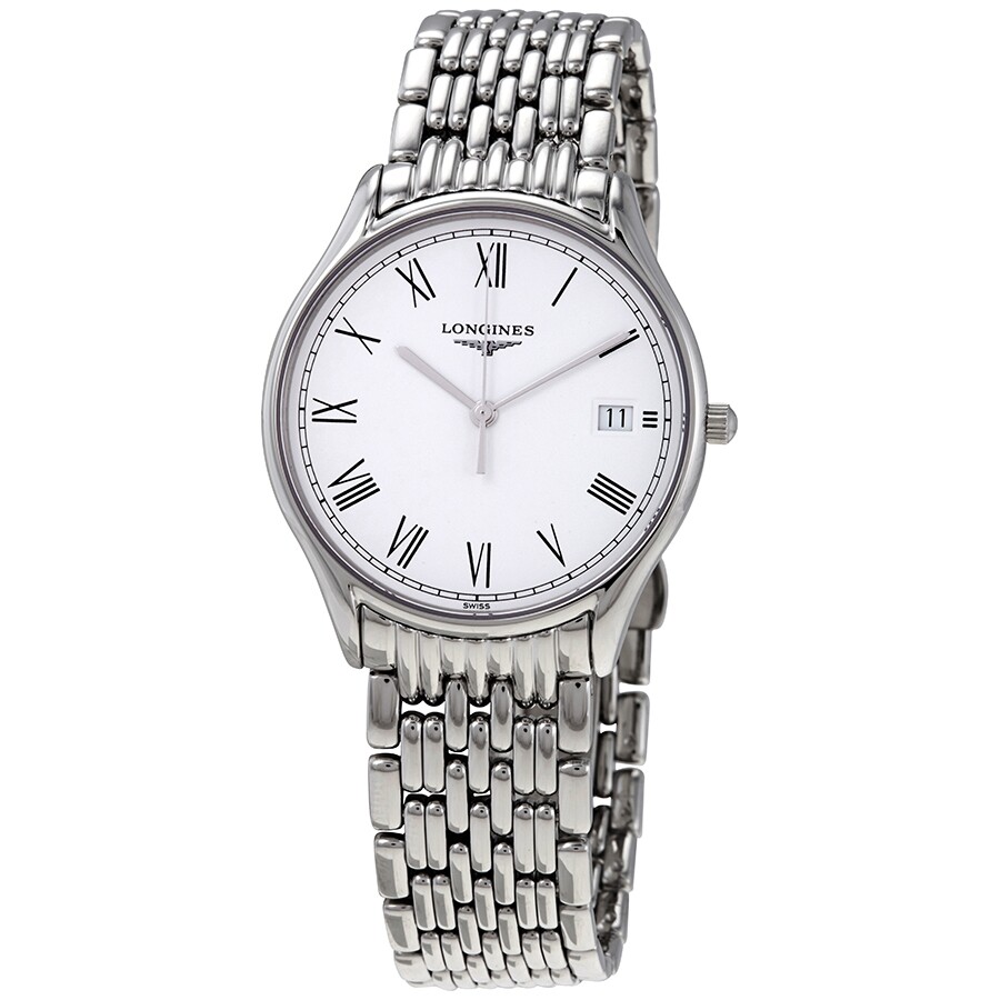 Longines Lyre Quartz White Dial Ladies Watch L4.759.4.11.6 703200103976 ...