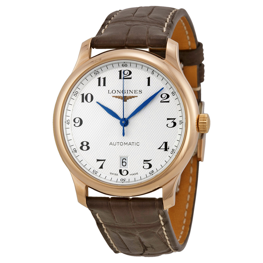 Longines Master Collection Automatic 18kt Rose Gold Men's Watch L2.628 ...
