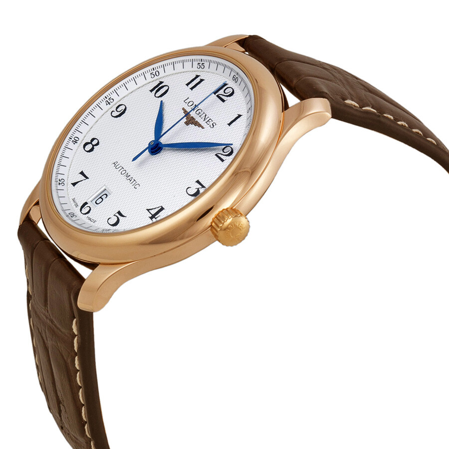 Longines Master Collection Automatic 18kt Rose Gold Men's Watch L2.628 ...