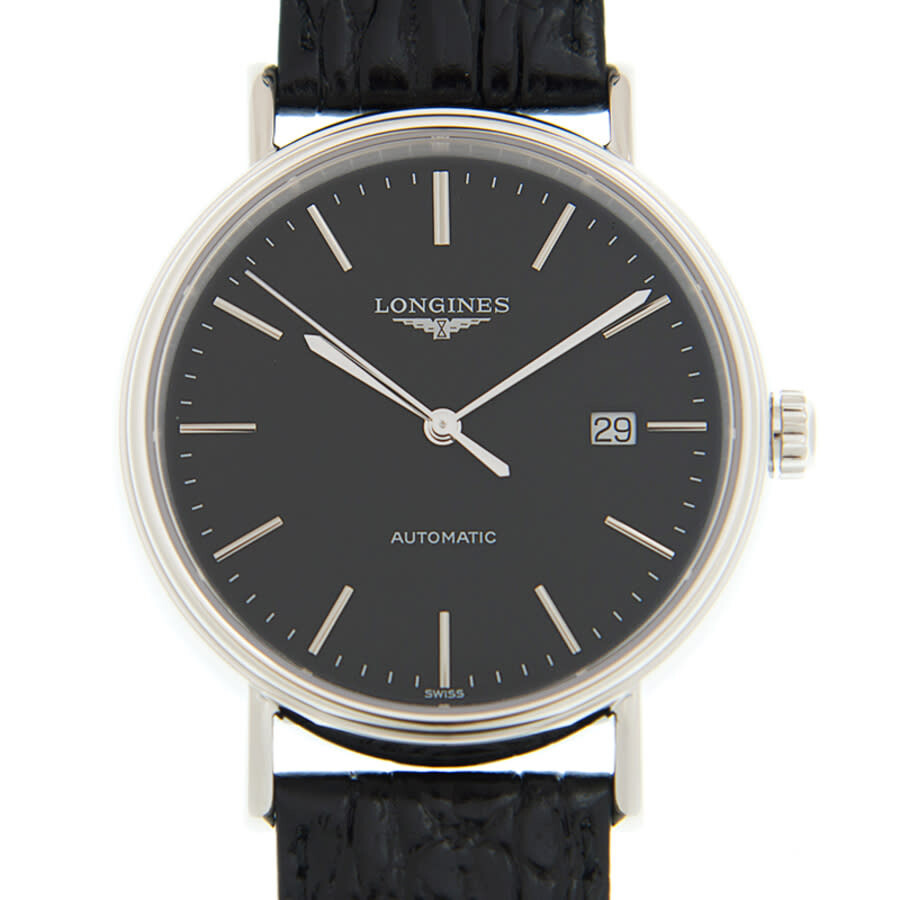 Longines Presence Automatic Black Dial Unisex Watch L4.922.4.52.2 ...