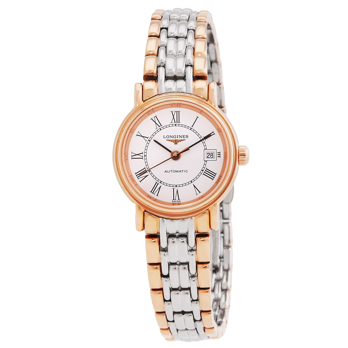 Longines Presence Automatic White Dial Ladies Watch L4.321.1.11.7 ...