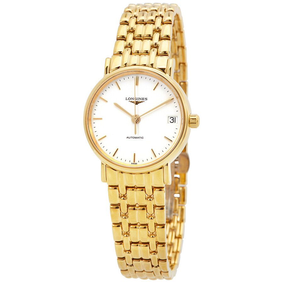 Longines Presence Automatic White Dial Ladies Watch L4.322.2.11.8 ...