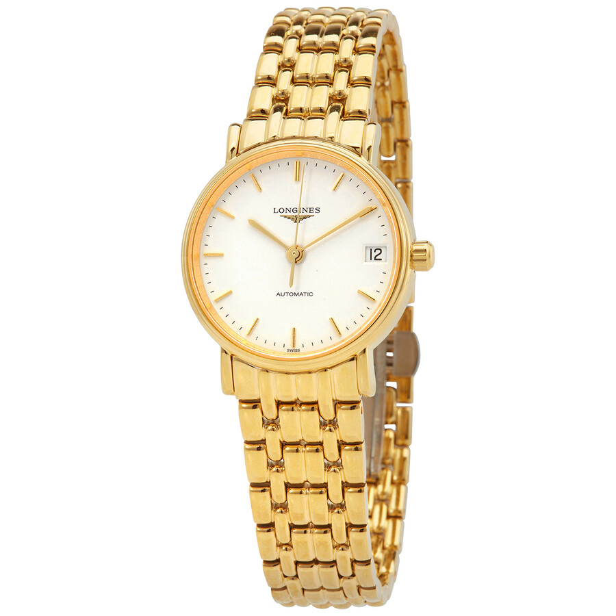 Longines Presence Automatic White Dial Ladies Watch L4.322.2.12.8 ...